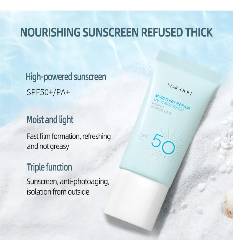 Maigoole Moisture Repair Brighten UV Protection Sunscreen SPF 50+ PA++ ...