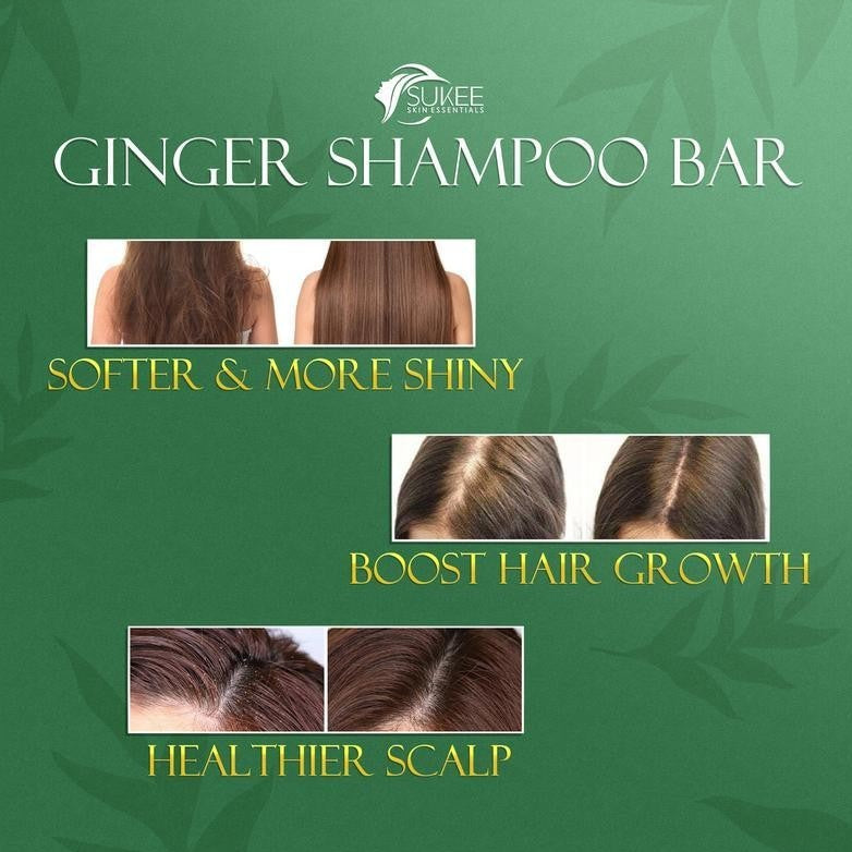 SUKEE Ginger Shampoo Bar 60g – The Glam Lab Ph
